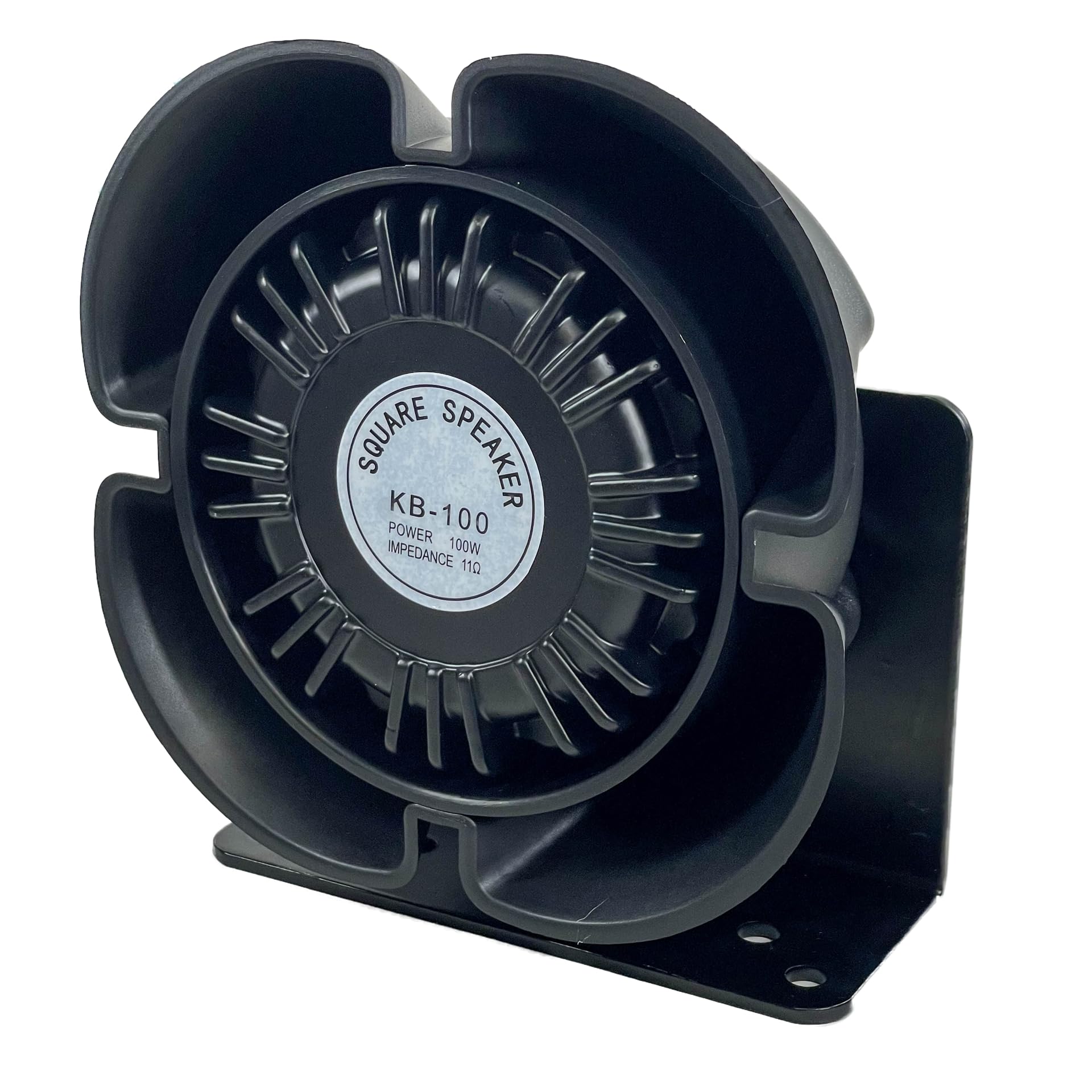 Amazon.com: 100W 11OHM Slim Square Heavy Duty Weatherproof Police Siren ...