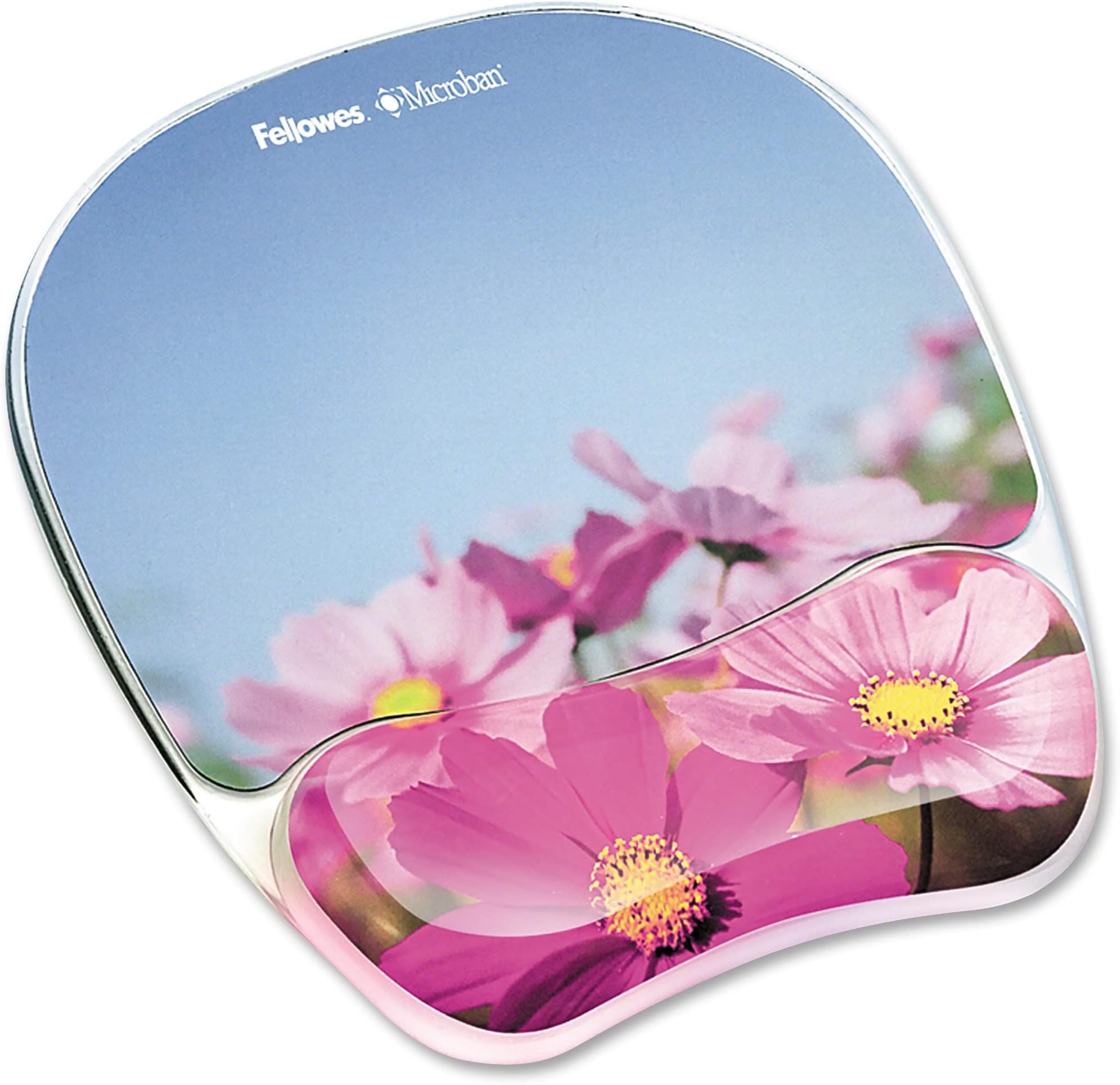 Amazon.com : Fellowes Photo Gel Mouse Pad and Wrist Rest with Microban ...