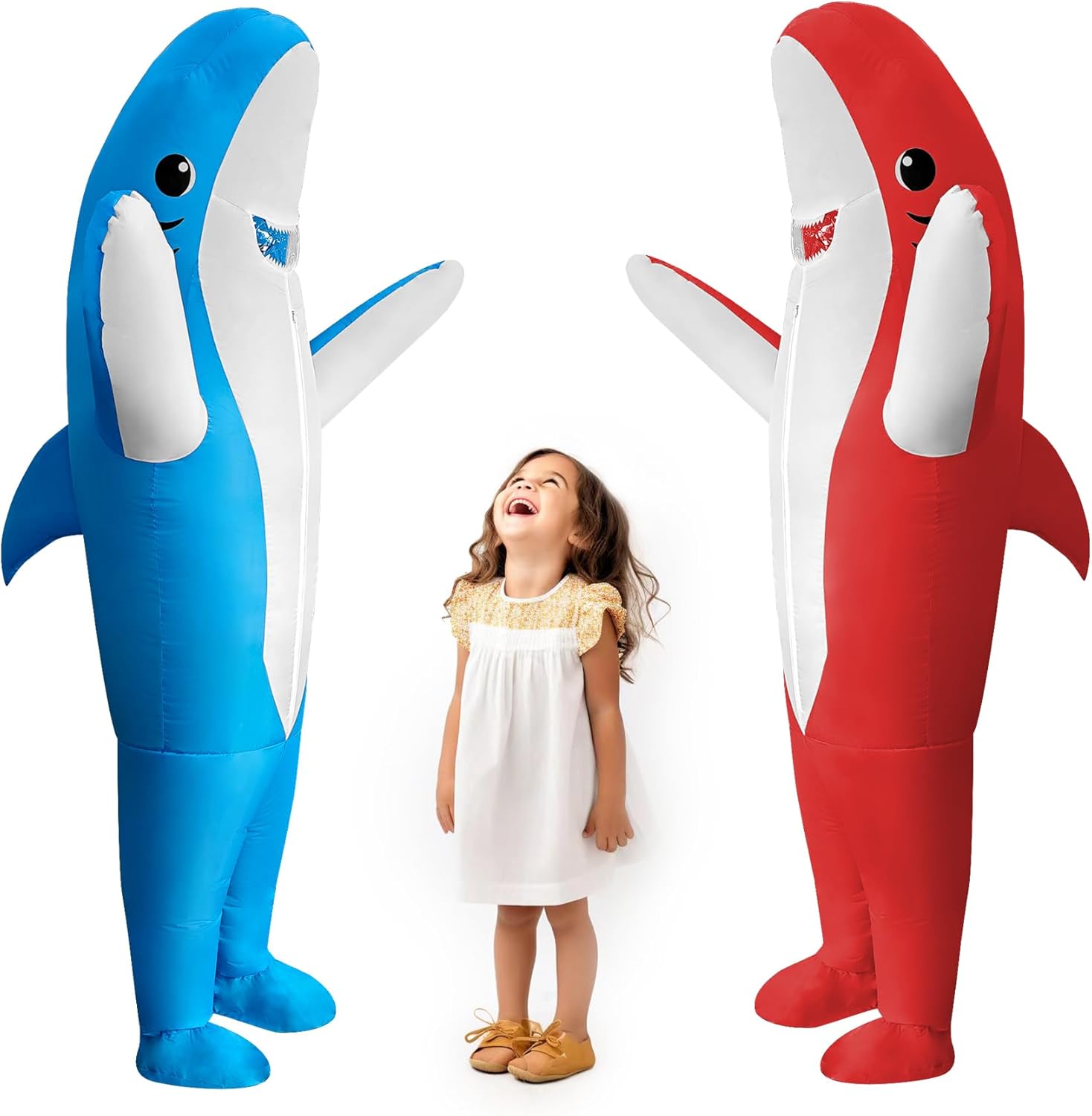 Amazon.com: DeHasion Paquete de 2 disfraces inflables de animales ...