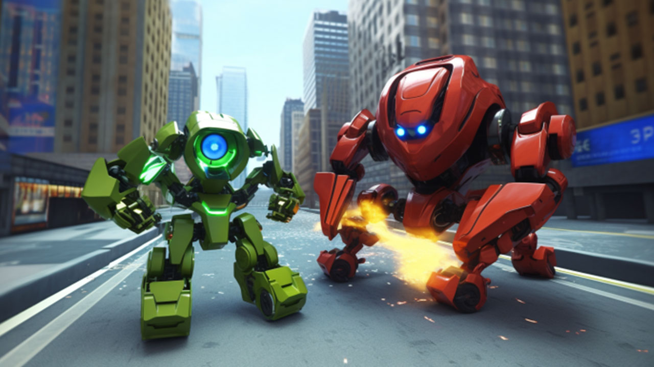 Flying Car Transformation Robot free 3D, Ultimate Futuristic US Police ...