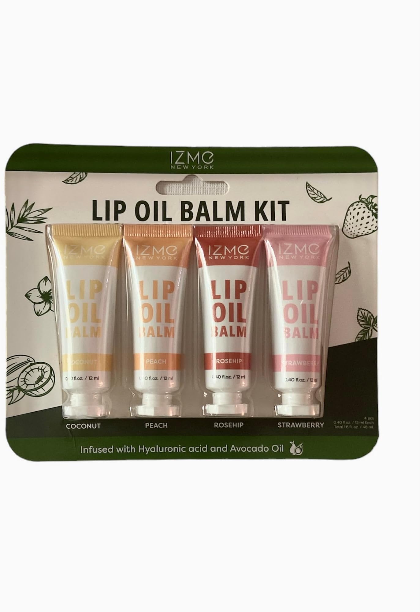 Amazon.com : Izme New York Hydrating Lip Oil Strawberry : Beauty & Personal Care