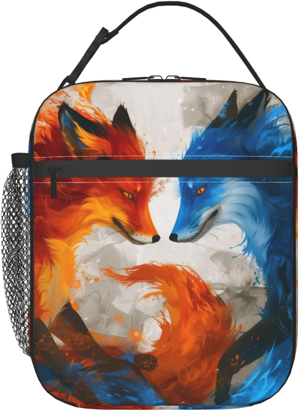 Amazon.com: cromcu Insulated Lunch Box for Girls Boys Women Kids Fox ...