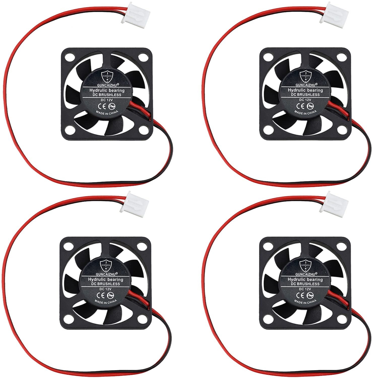 Amazon.com: CLELO 3007 Raspberry Pi 4 Fan, DC 12V Brushless Quiet Micro ...