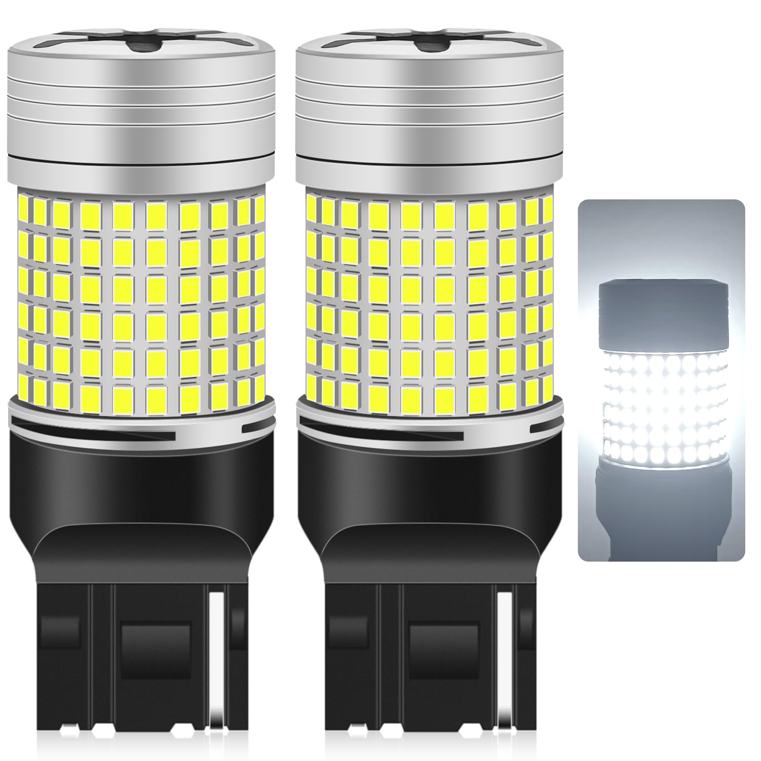 Amazon.com: Fenikso 7440 LED Bulb for Reverse Lights, W21W WY21W 7440 ...