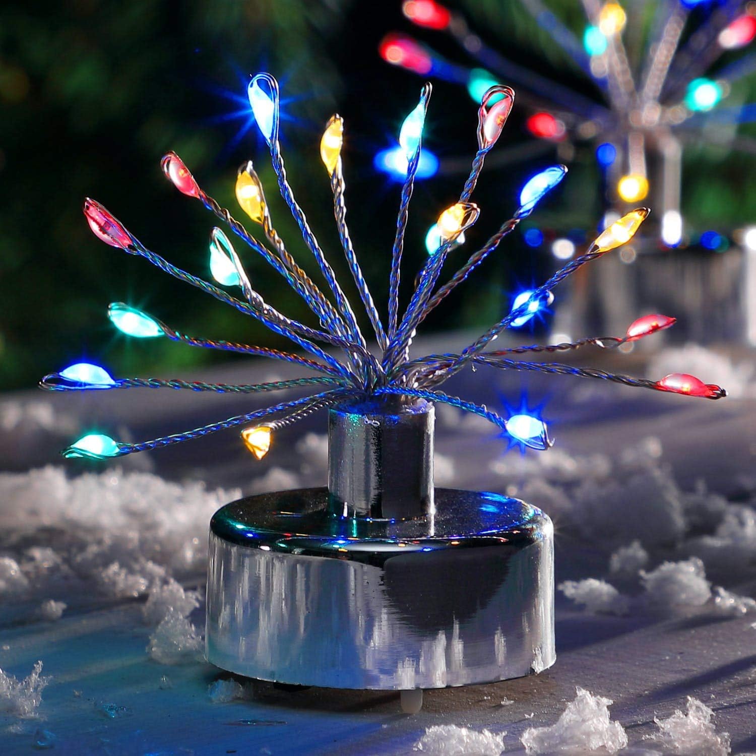 Noma Firework LED Tea Lights : Battery : 20 Micro LEDs : Set of 6 ...