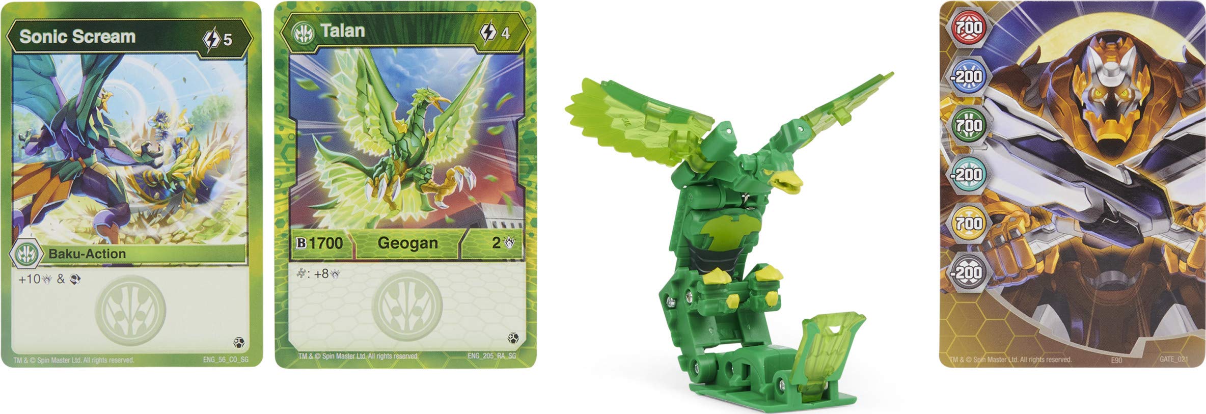Bakugan Geogan Rising 2021 Ventus Talan Geogan Collectible Action ...