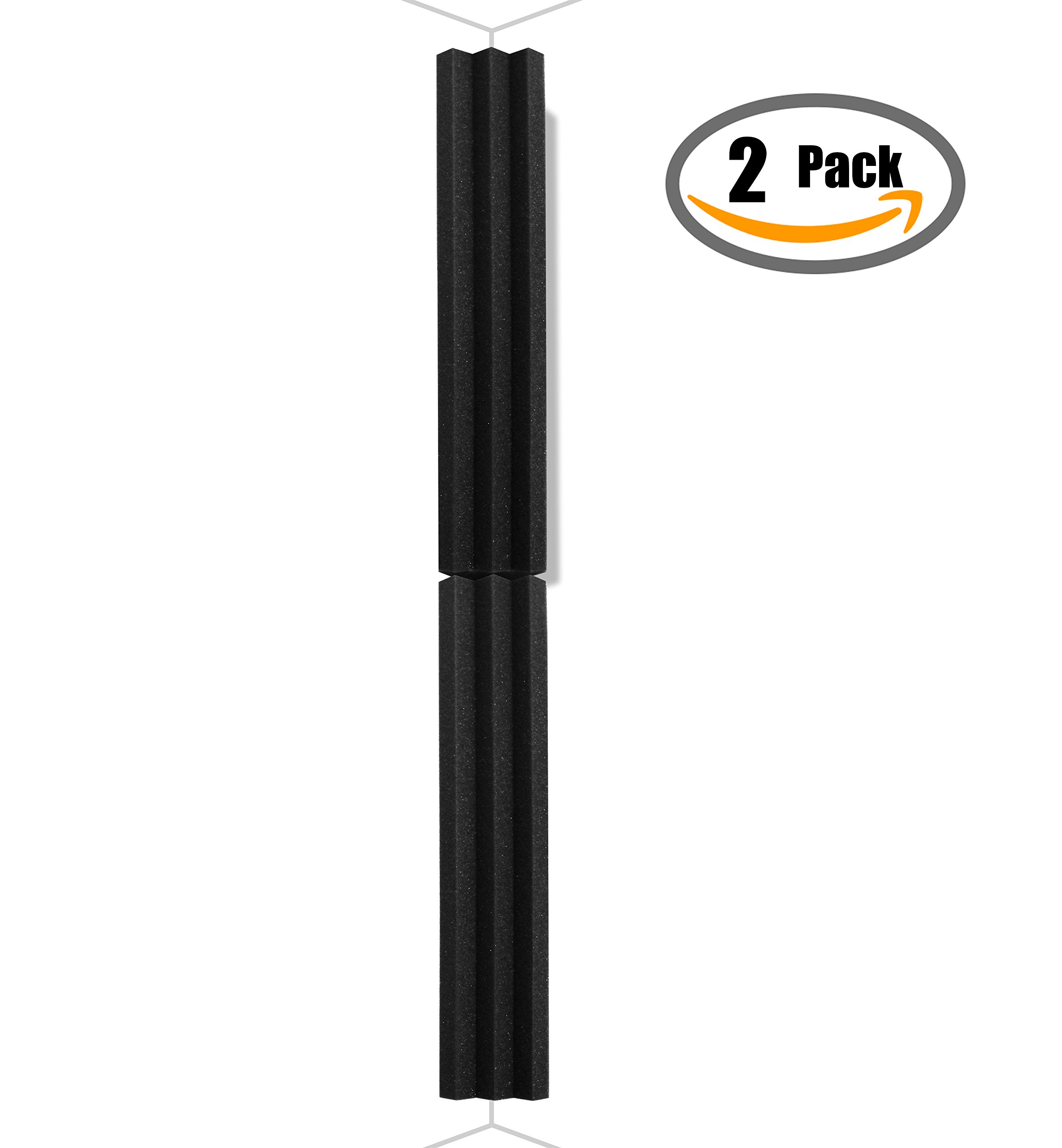 Snapklik.com : Column Acoustic Wedge Studio Soundproofing Foam Corner ...