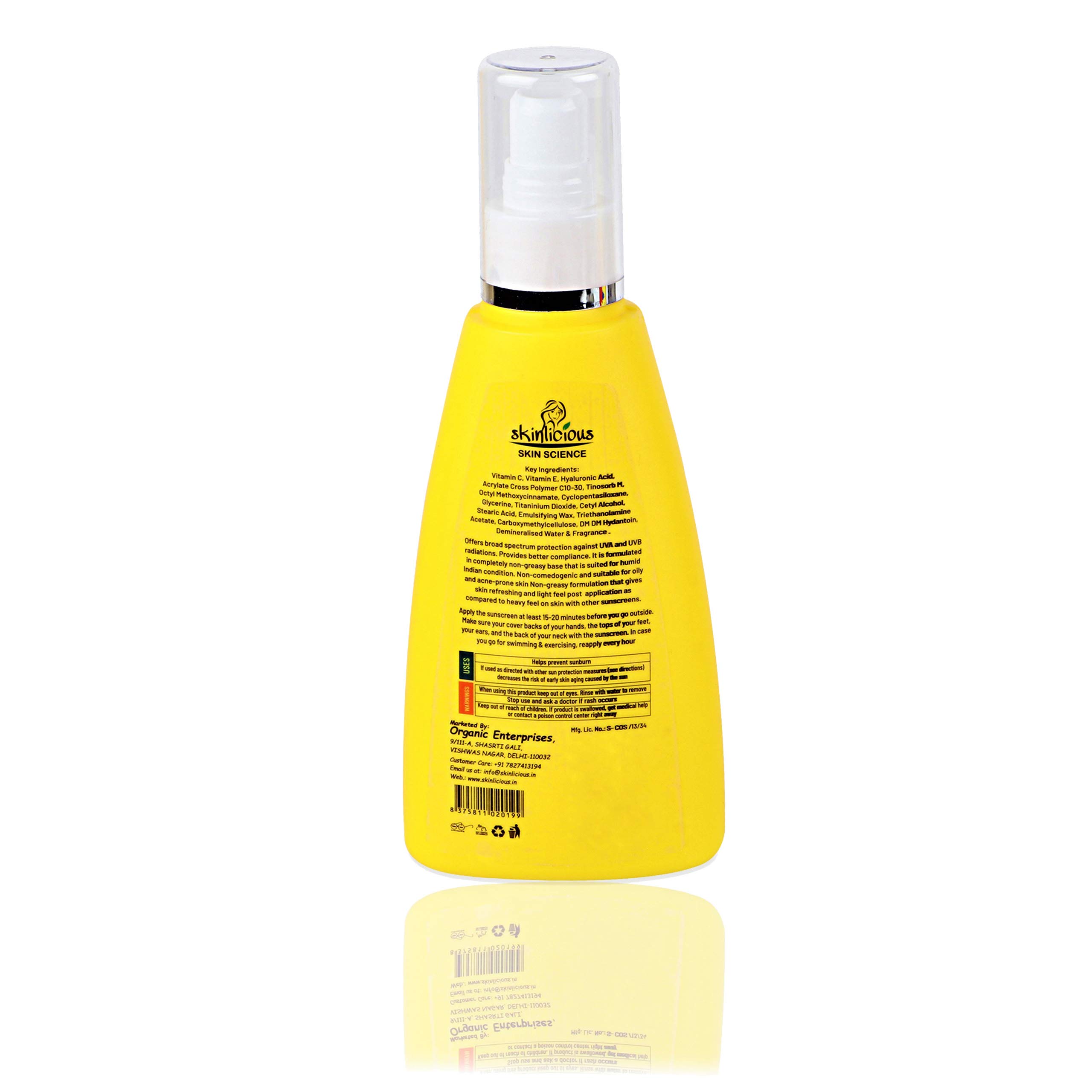 Buy SKINLICIOUS Anti Pollution Sunscreen Lotion For Oily, Sensitive ...