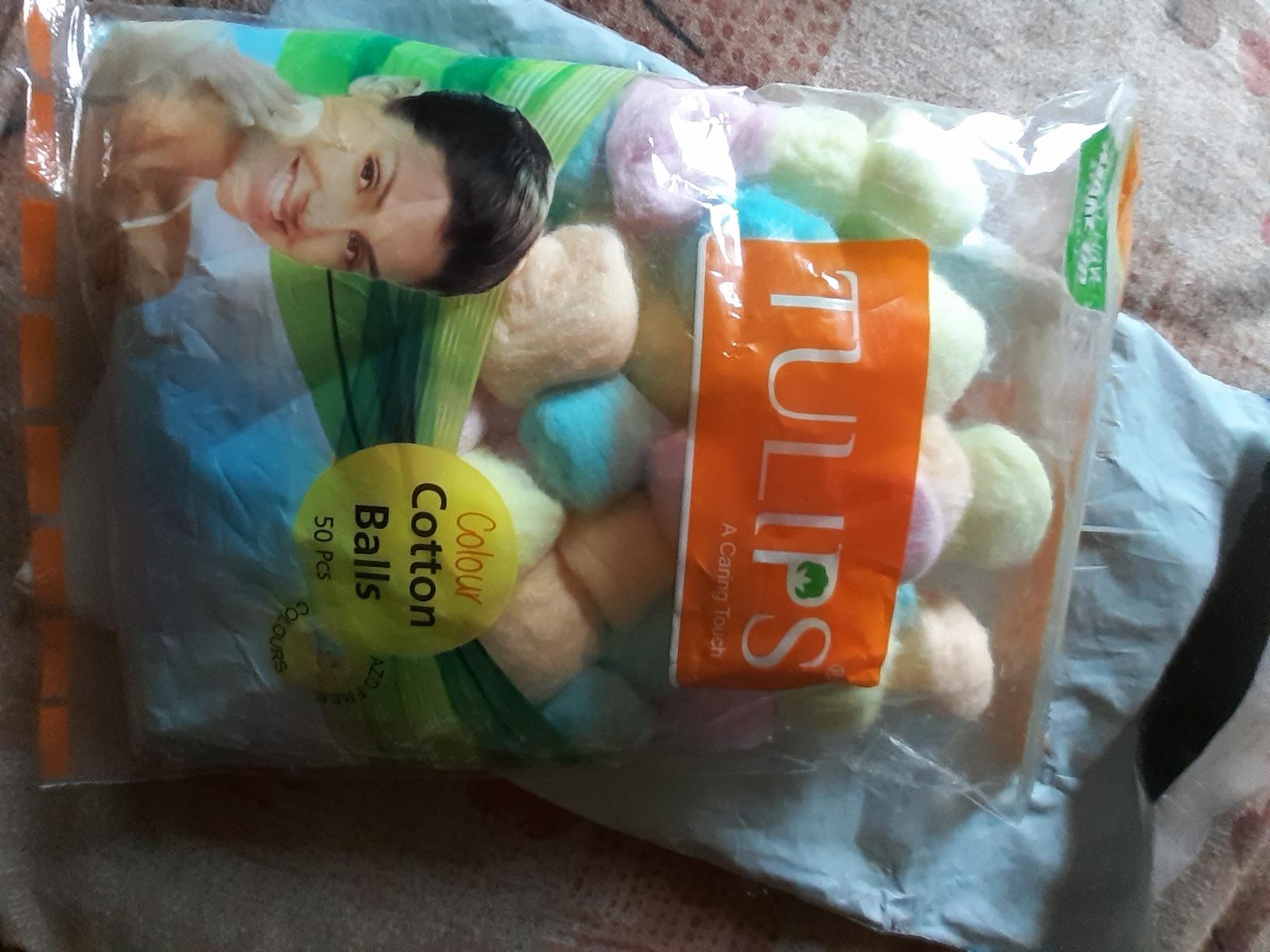 Tulips White Cotton Balls 50S (Pack Of 1) : Amazon.in: Beauty