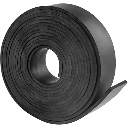 Amazon.com: Solid Neoprene Rubber Strips Roll, Sheets, Rubber Bands 1/8 ...