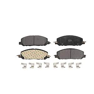 Amazon.com: Front Semi-Metallic Disc Brake Pads PPF-D2229 Replacement ...