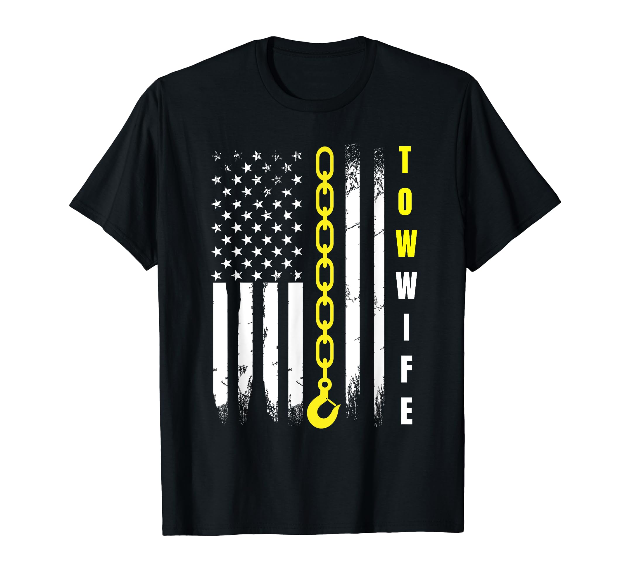 Amazon.com: Tow Truck Driver Wife Girlfriend Tow Operator Wrecker T ...