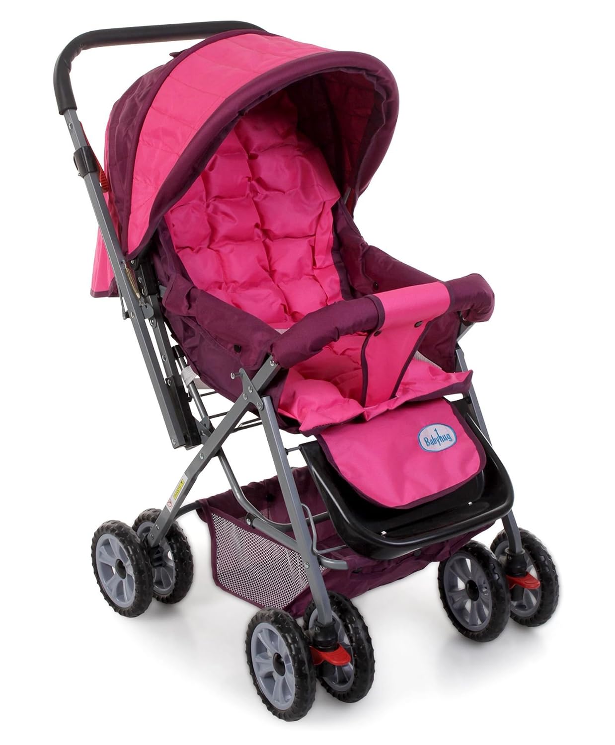 Buy Babyhug Cocoon Stroller - Fuchsia Online at Low Prices in India ...