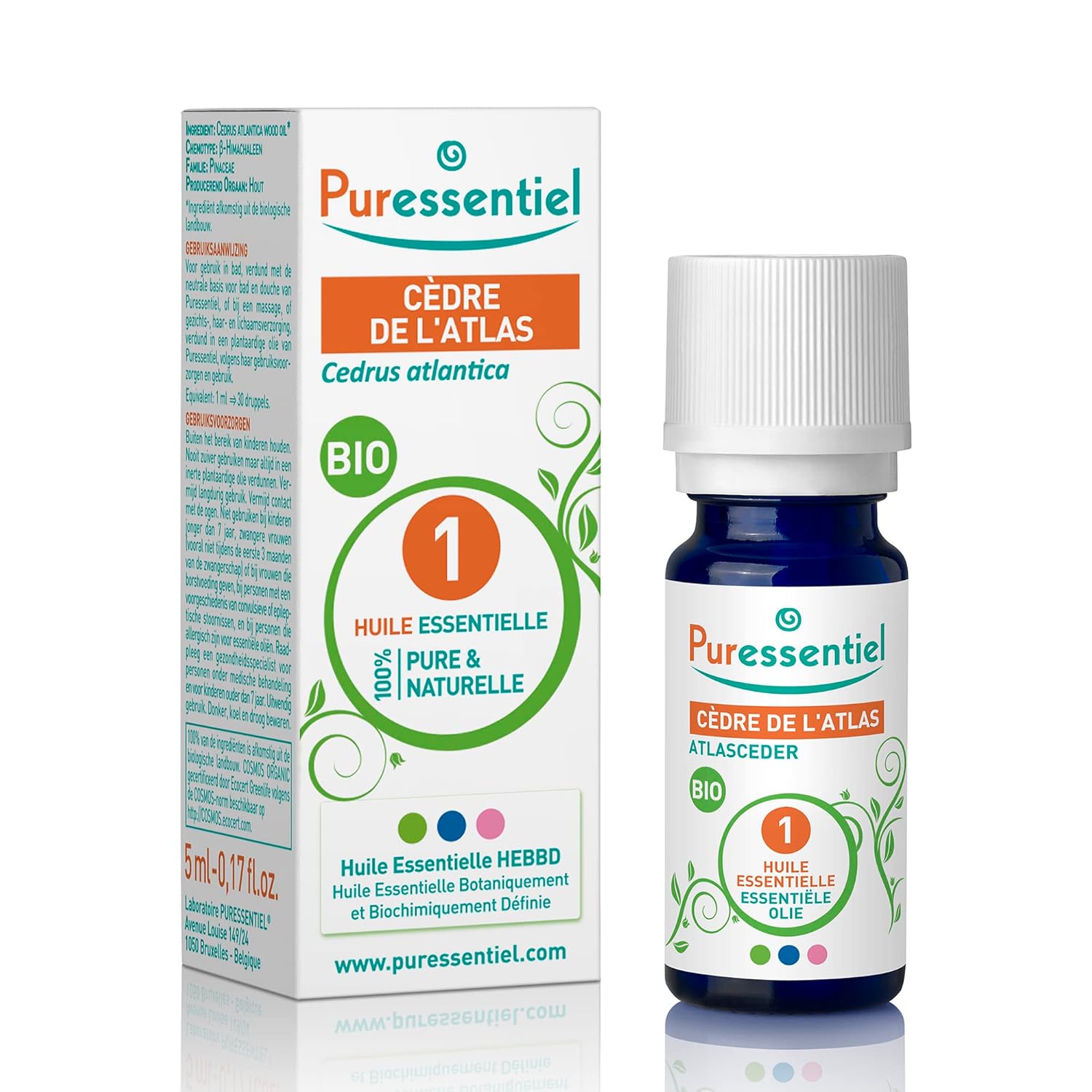 Amazon.com: Puressentiel Organic Essential Oil - Naturally Derived ...