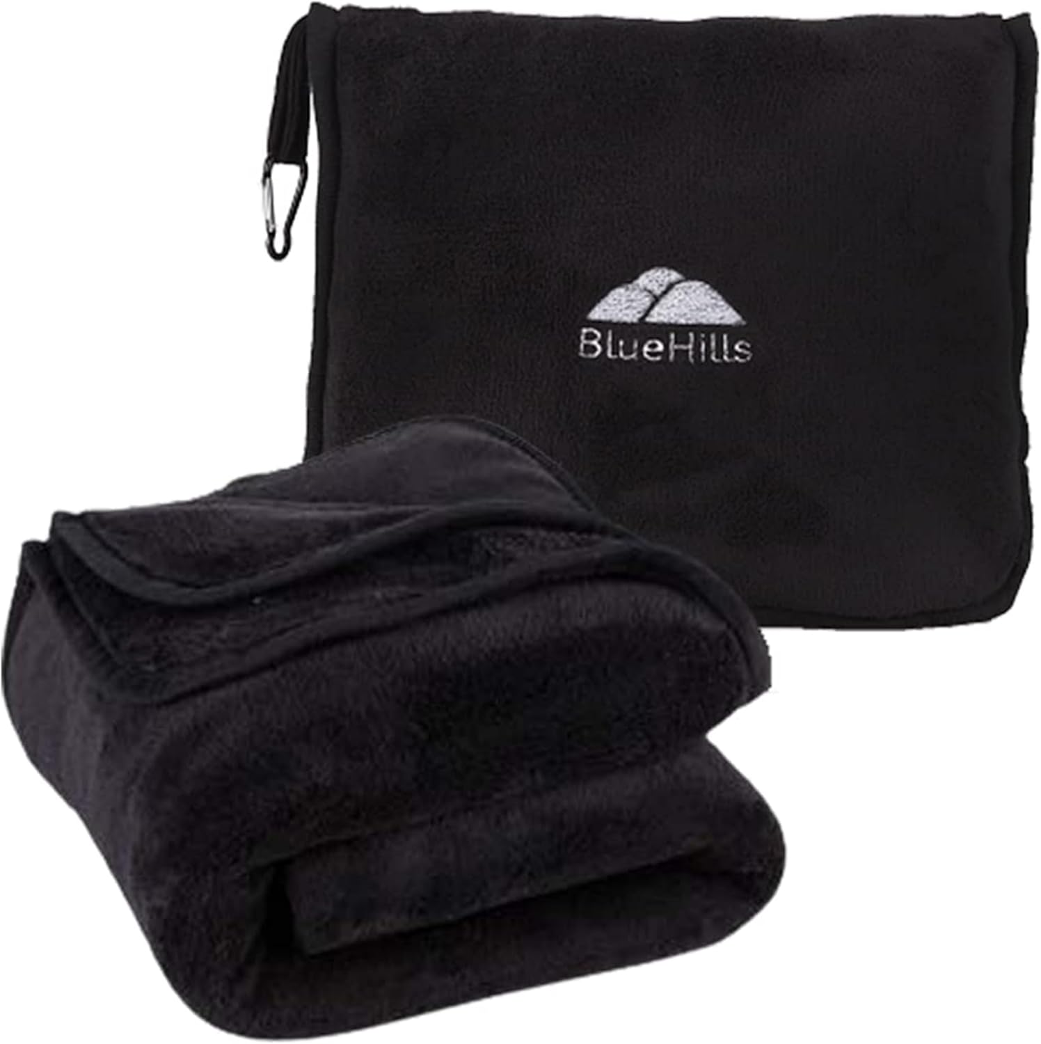 Amazon.com: BlueHills Premium Soft Tall Travel Blanket Pillow Airplane ...