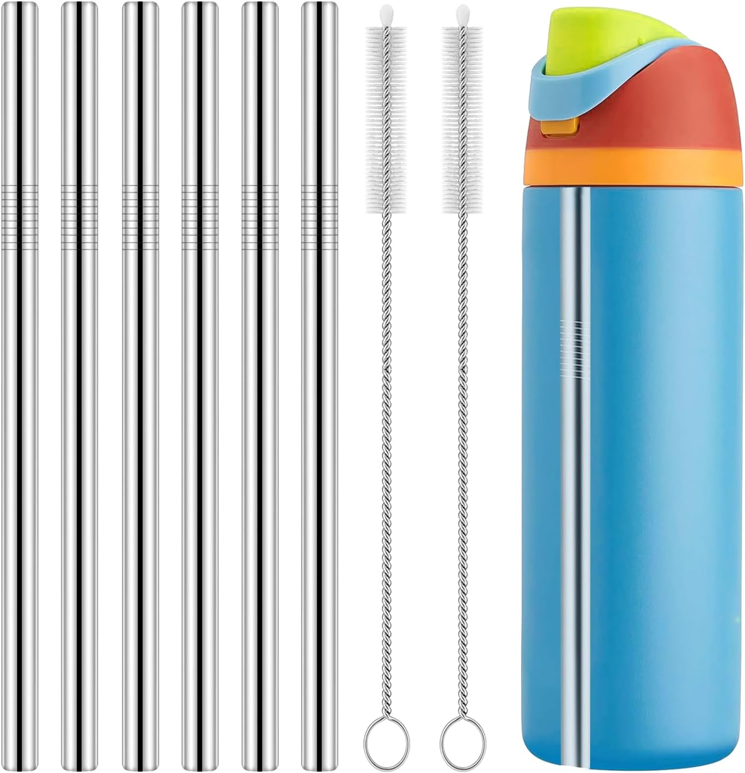 Amazon.com: 6PCS Replacement Straws for Owala Water Bottle 24 oz 32 oz ...