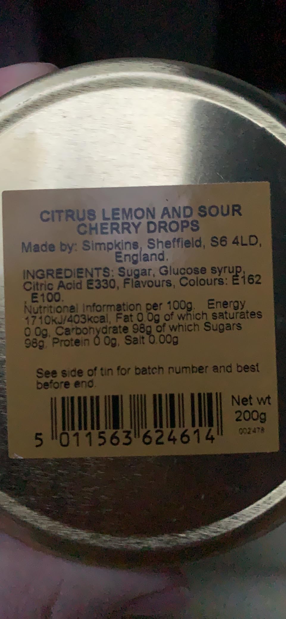 Go2 Groceries Simpkins Travel Sweets bundle (6x200g) - 3 Citrus Lemon ...