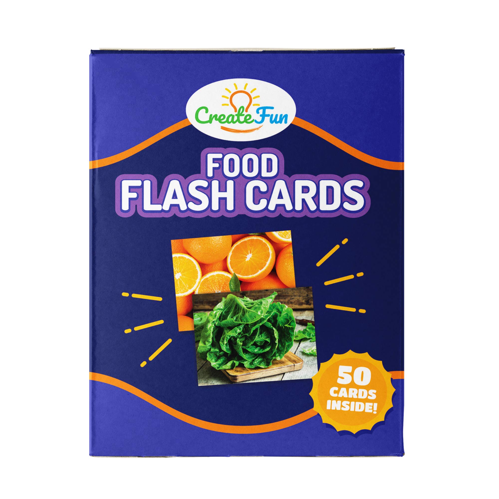 Buy Food Flash Cards - 50 Educational Flash Cards for Children and ...