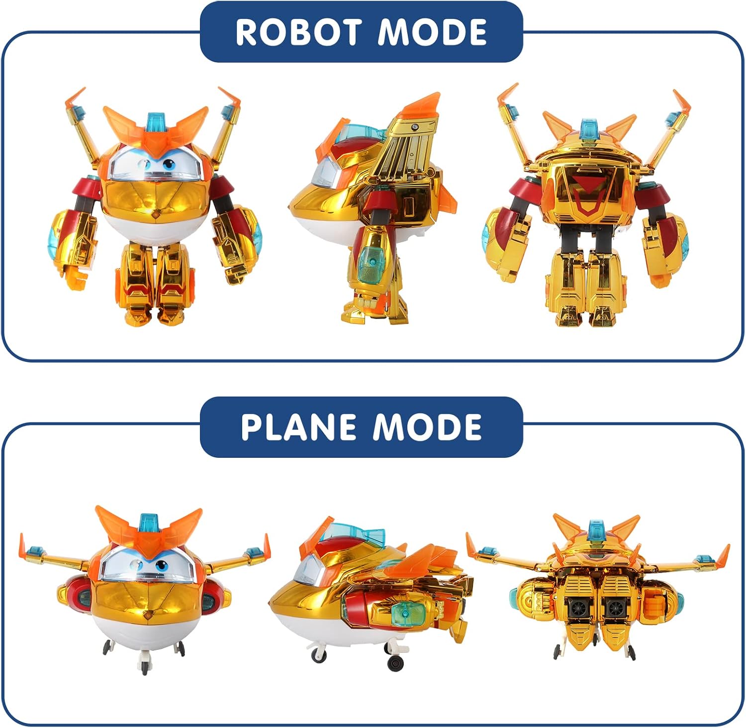 Super Wings Golden Boy Deluxe Transforming Character Transformer Toys ...