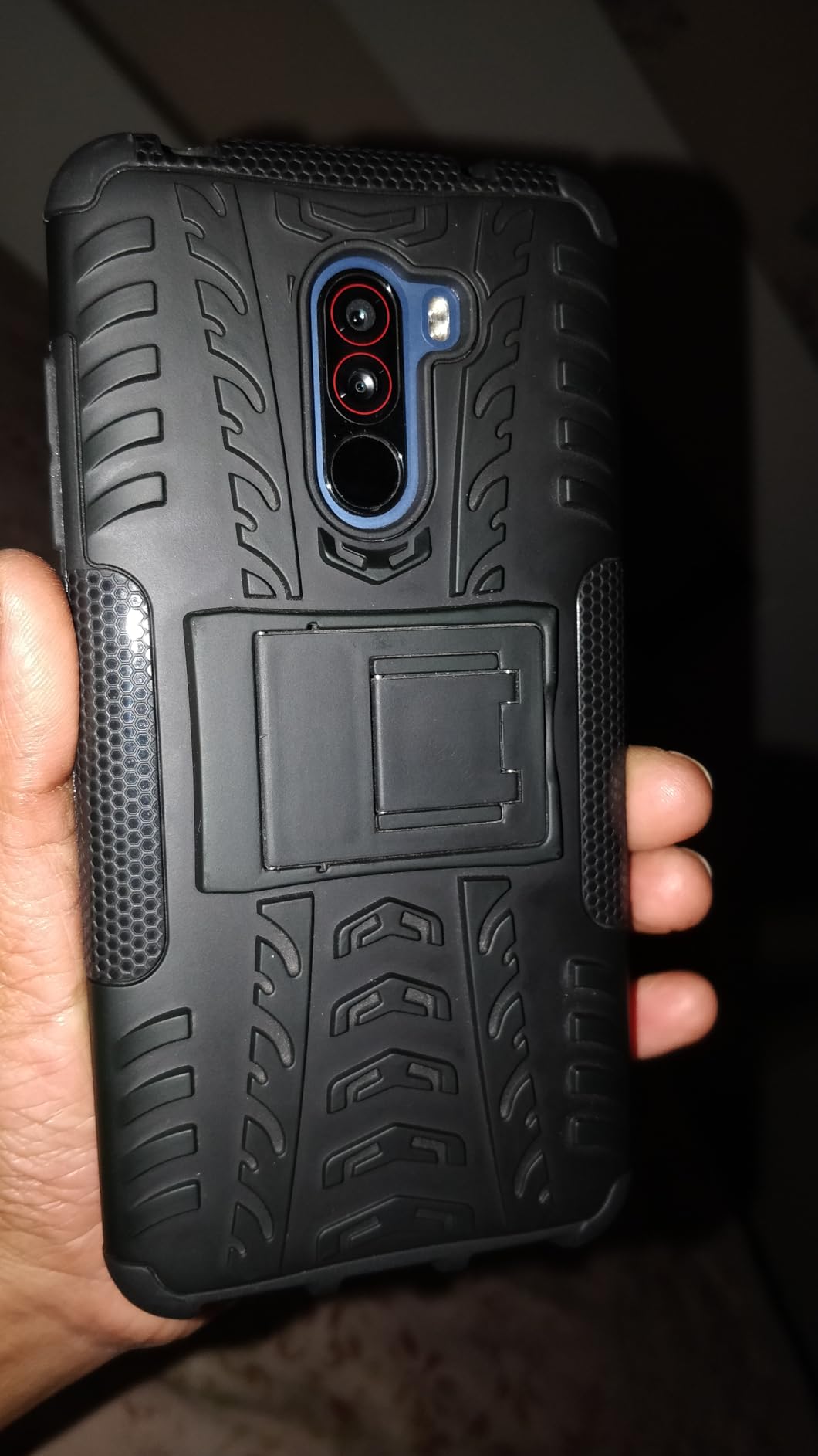 Glaslux TPU Xiaomi Poco F1, Back Cover, Premium Real Hybrid Shockproof ...