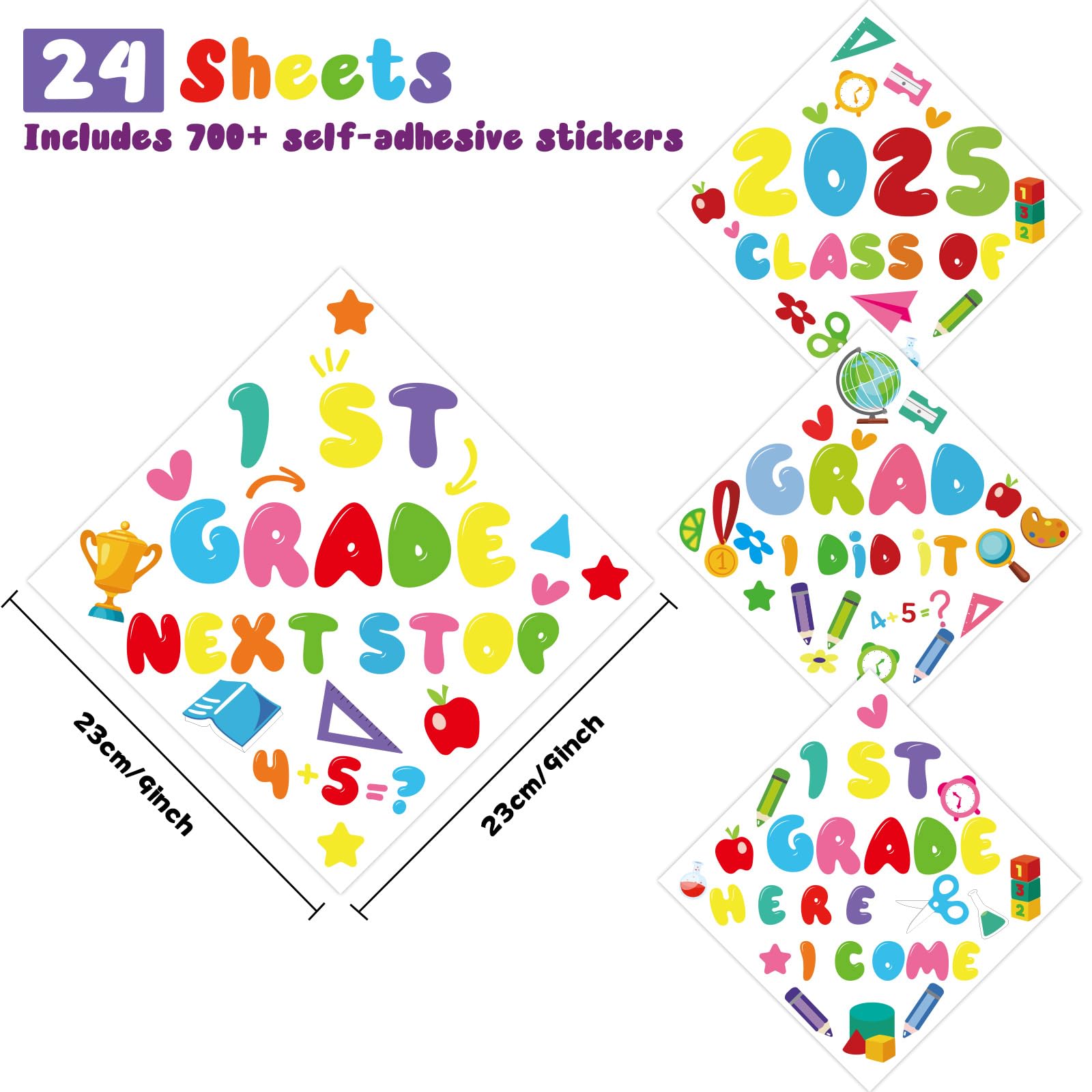 Snapklik.com : 24 Pcs Kindergarten Graduation Cap Topper Craft For Kids ...