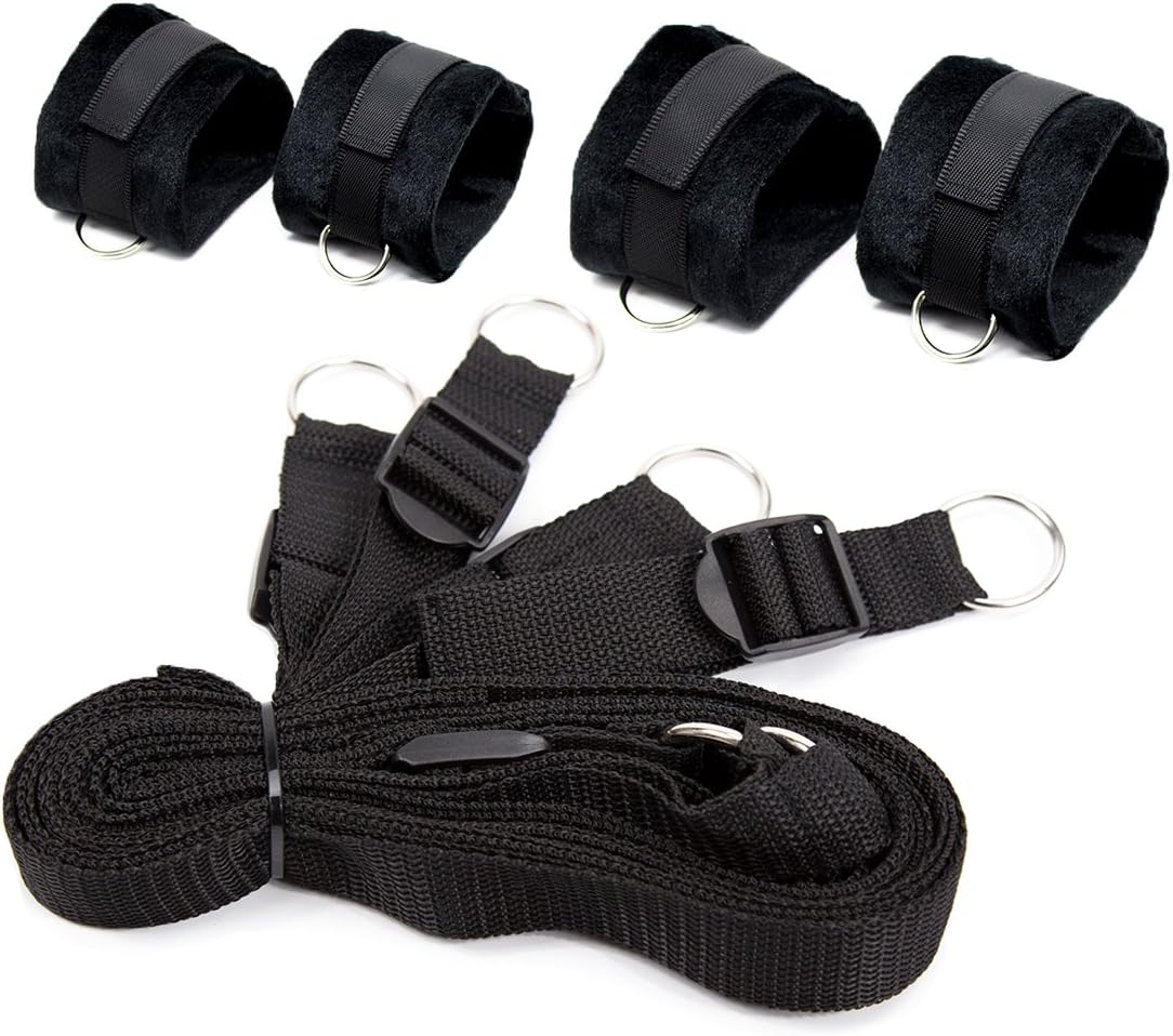 Medical Grade Under Bed Restraint System Kit with Adjustable Bondage ...