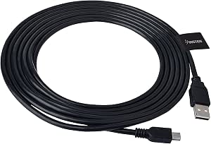 Amazon.com: eForCity 10 FT USB 2.0 A To Mini B 5-Pin USB Cable ...