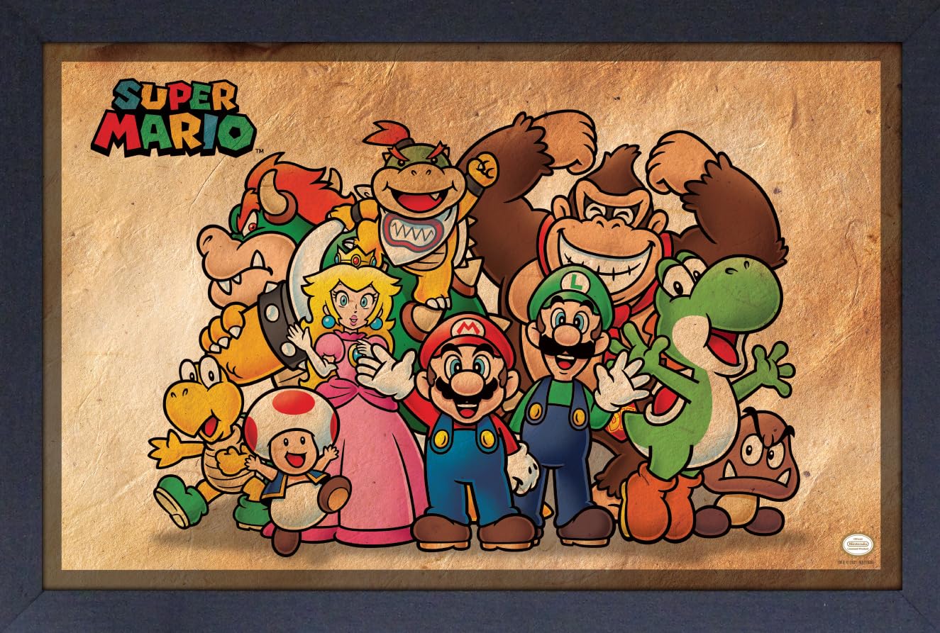 Amazon.com: Pyramid America Super Mario Poster - Super Mario Bros ...