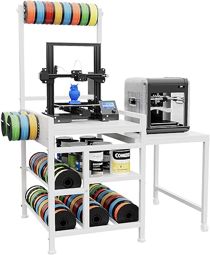 Amazon.com: 3D Printer Table with Filaments Storage - Extendable 3D ...