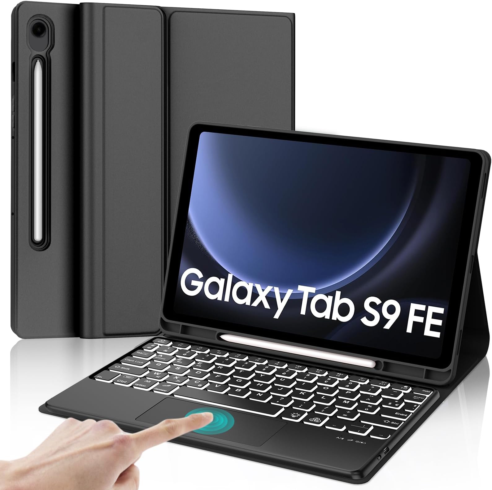 Dexnor Clavier Tablette pour Samsung Galaxy Tab S9 FE 10,9"/S9 2023 11 ...