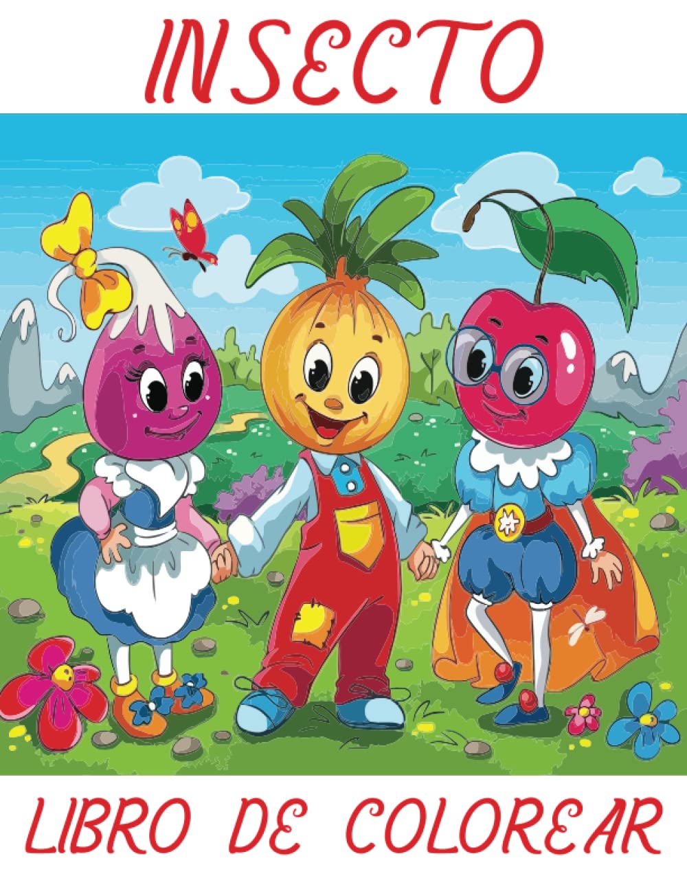 Buy Insecto Libro de colorear: Libro para colorear de bichos e insectos para niños. Una ...