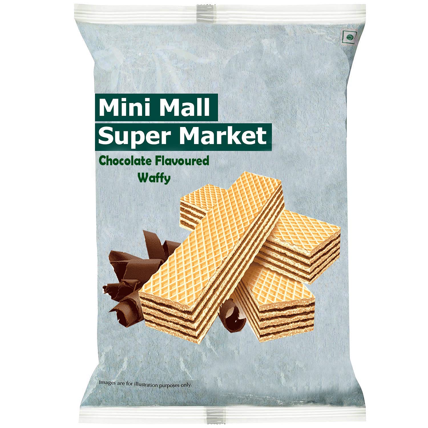 Buy MiniMall Super Market Chocolate Flavoured Waffy Biscuits/Assorted ...