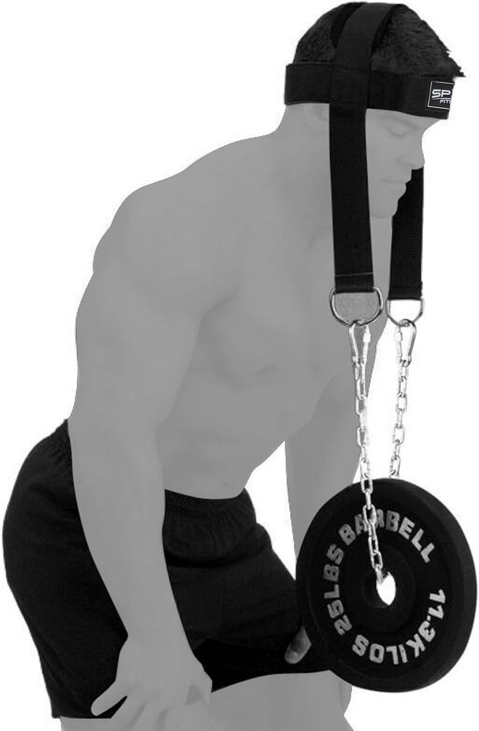 Spire Fitness Fitness Neck Harness Weight Lifting, Resistance Training ...