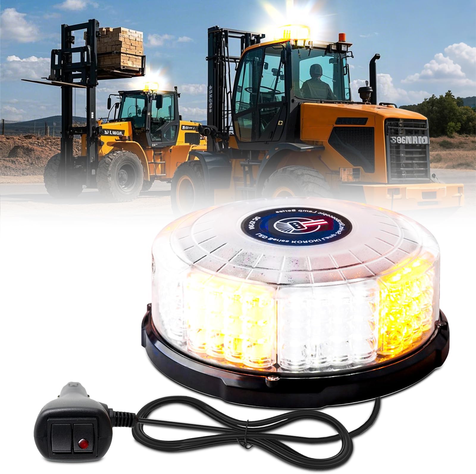 Amazon.com: Roadside Flashing Flare Safety Warning Lights Emergency LED ...