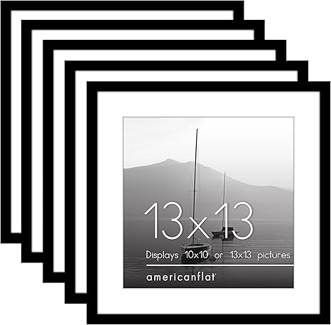 Amazon.com - Americanflat 13x13 Picture Frame with Polished Plexiglass ...