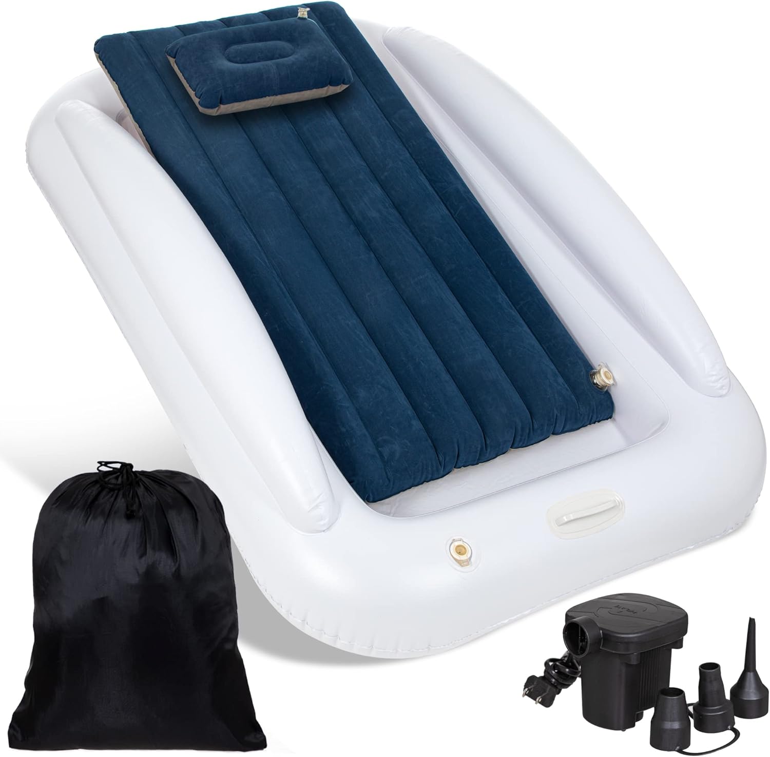 Amazon.com: Rozly Large Anti-Deflate Portable Travel Bed for Kids and ...