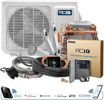 Amazon.com: ACiQ ACiQ High Efficiency 16.0 SEER Inverter Air Conditioner System & Multi ...