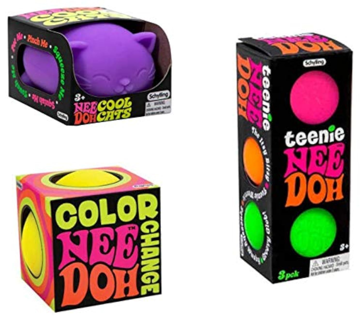 Buy Nee-Doh Stress Balls, The Complete Bundle! One of Each- Teenie ...