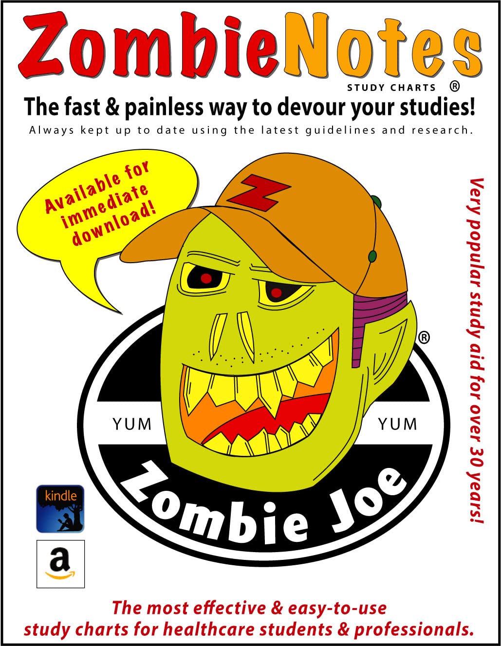 Zombie Notes ACLS Terminology: A Test Prep. Guide For Healthcare ...