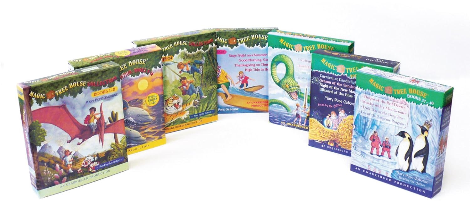 Magic Tree House Audiobook CD Collection: Books #1 - #40: Osborne, Mary ...