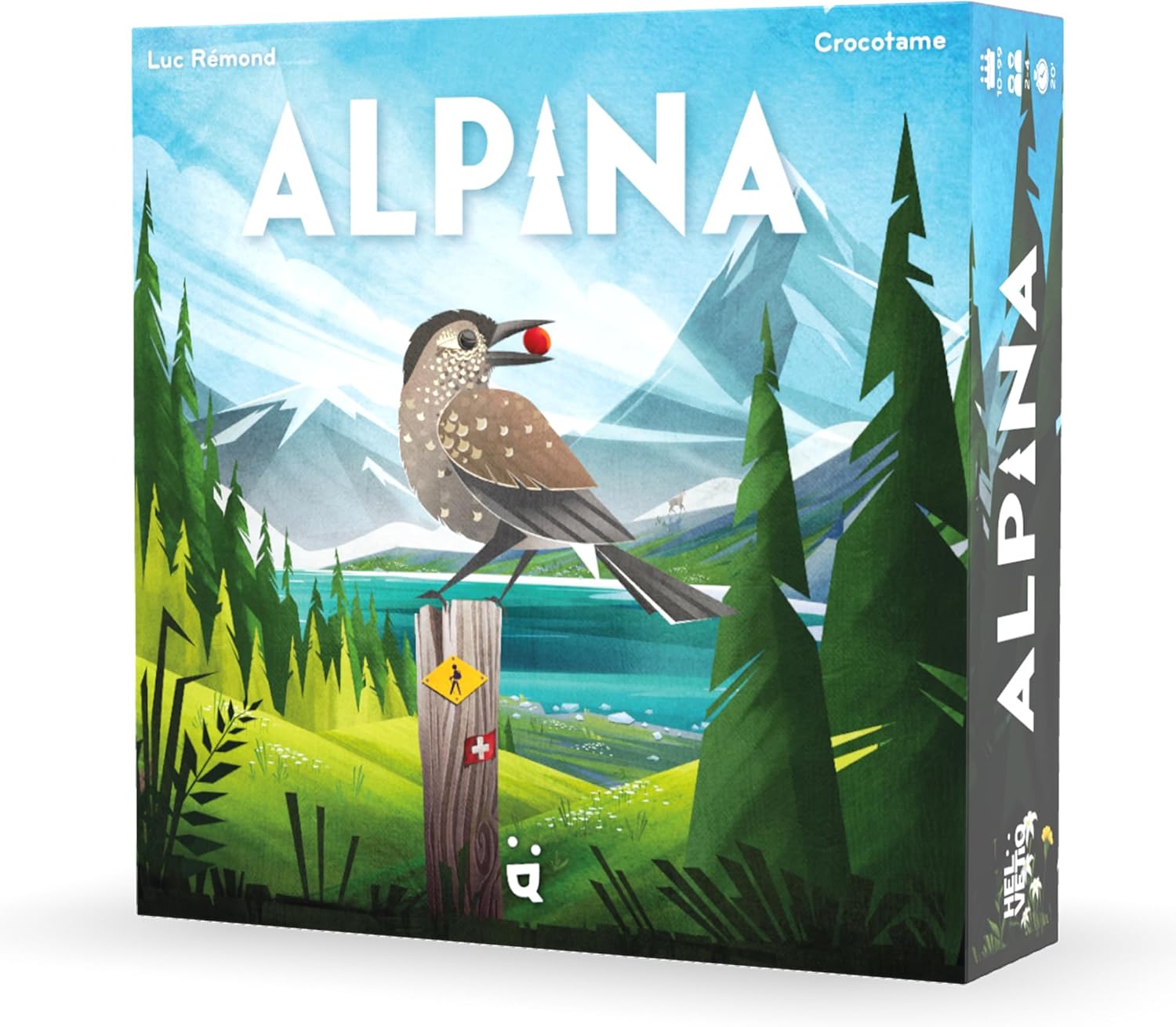 Amazon.com: Helvetiq Alpina Card Game - Swiss Alps Hiking Adventure ...