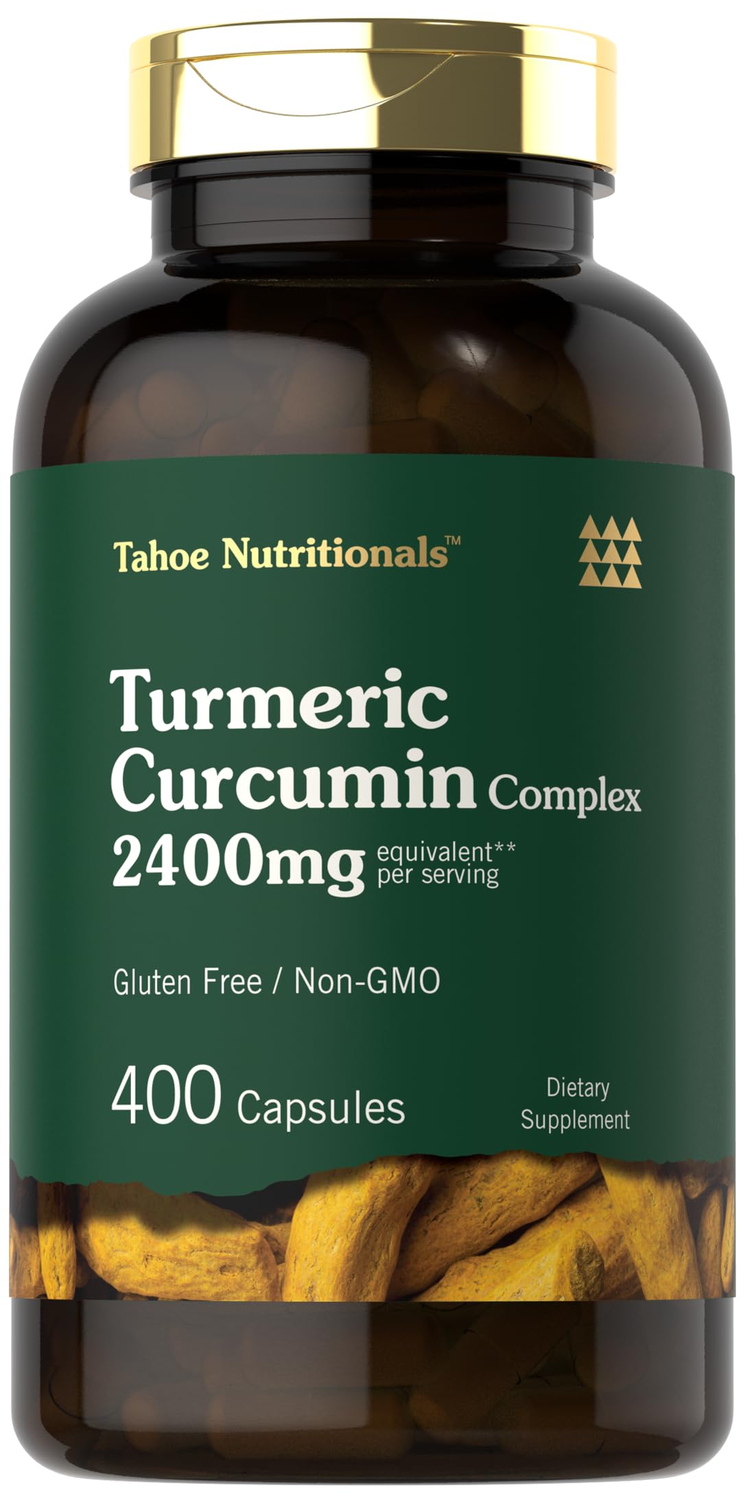 Amazon.com: Tahoe Nutritionals Turmeric Curcumin Supplement 2400mg ...