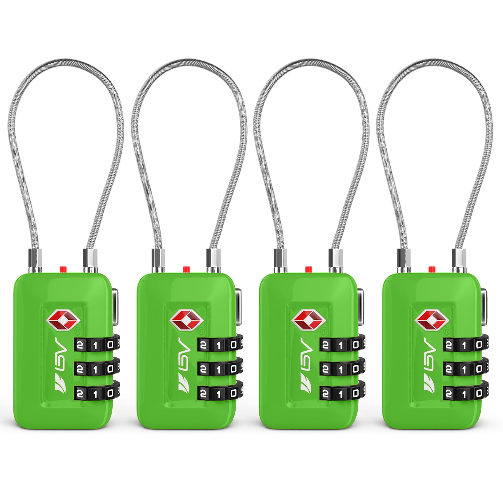 Amazon.com: TSA Accepted Luggage Travel Lock, Set-Your-Own Combination ...