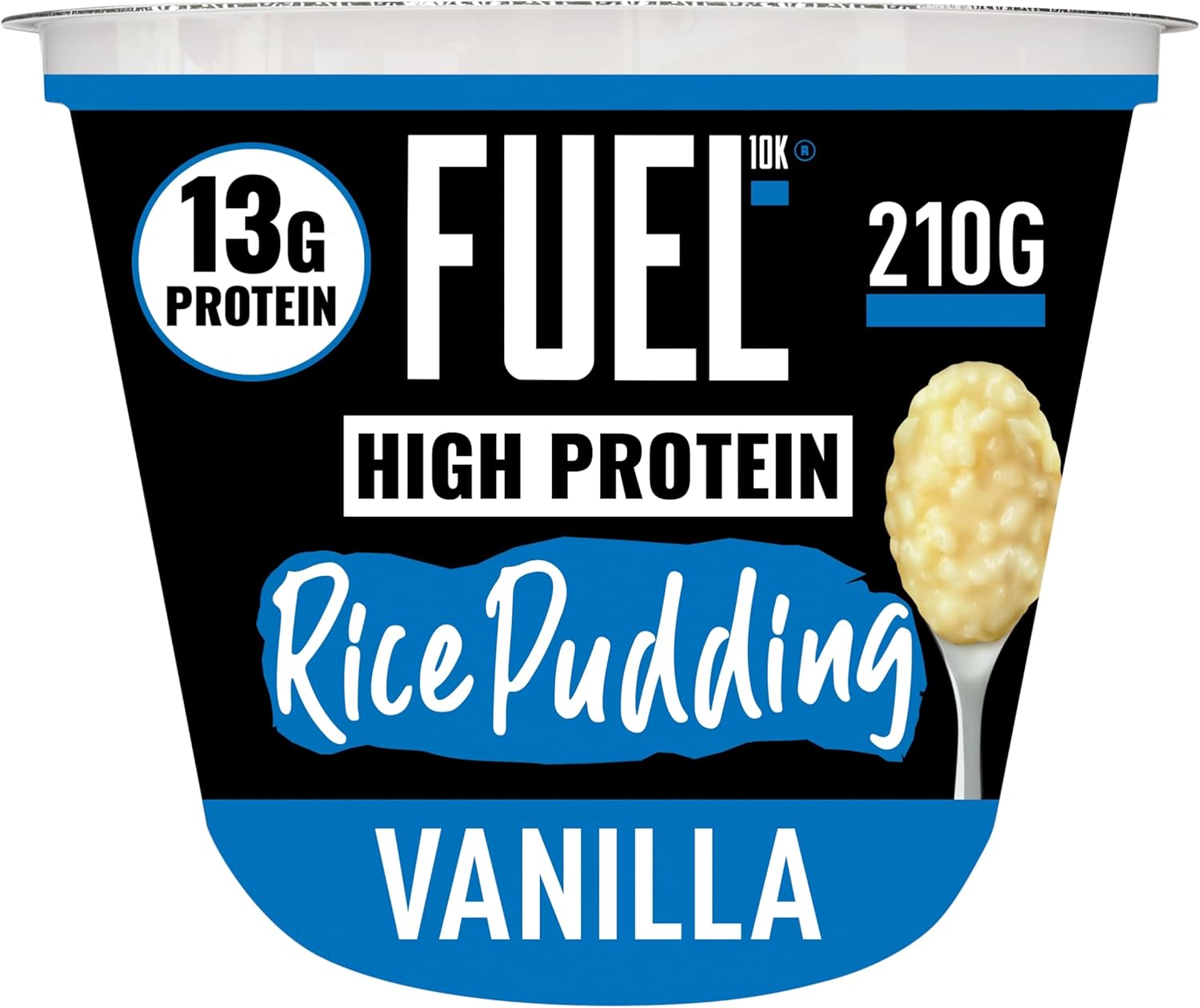FUEL10K Vanilla Flavour High Protein Rice Pudding, 210 g (Pack of 6 ...