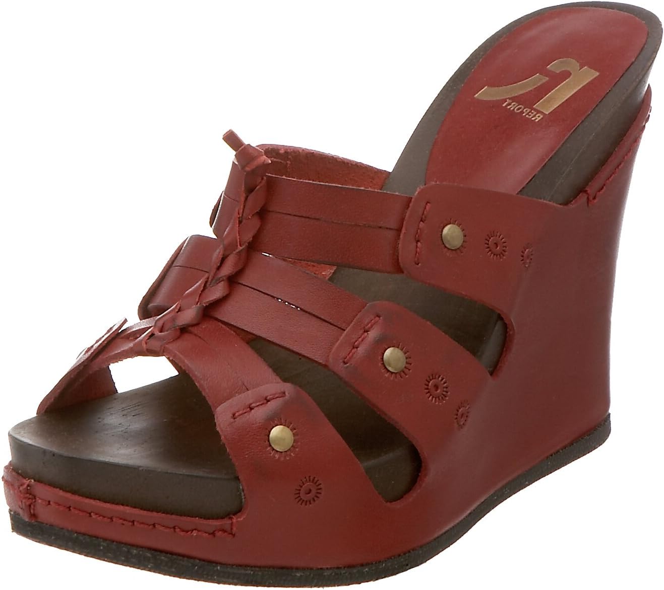 Amazon.com | Report Women's Vagabond, Dk Red | Platforms & Wedges