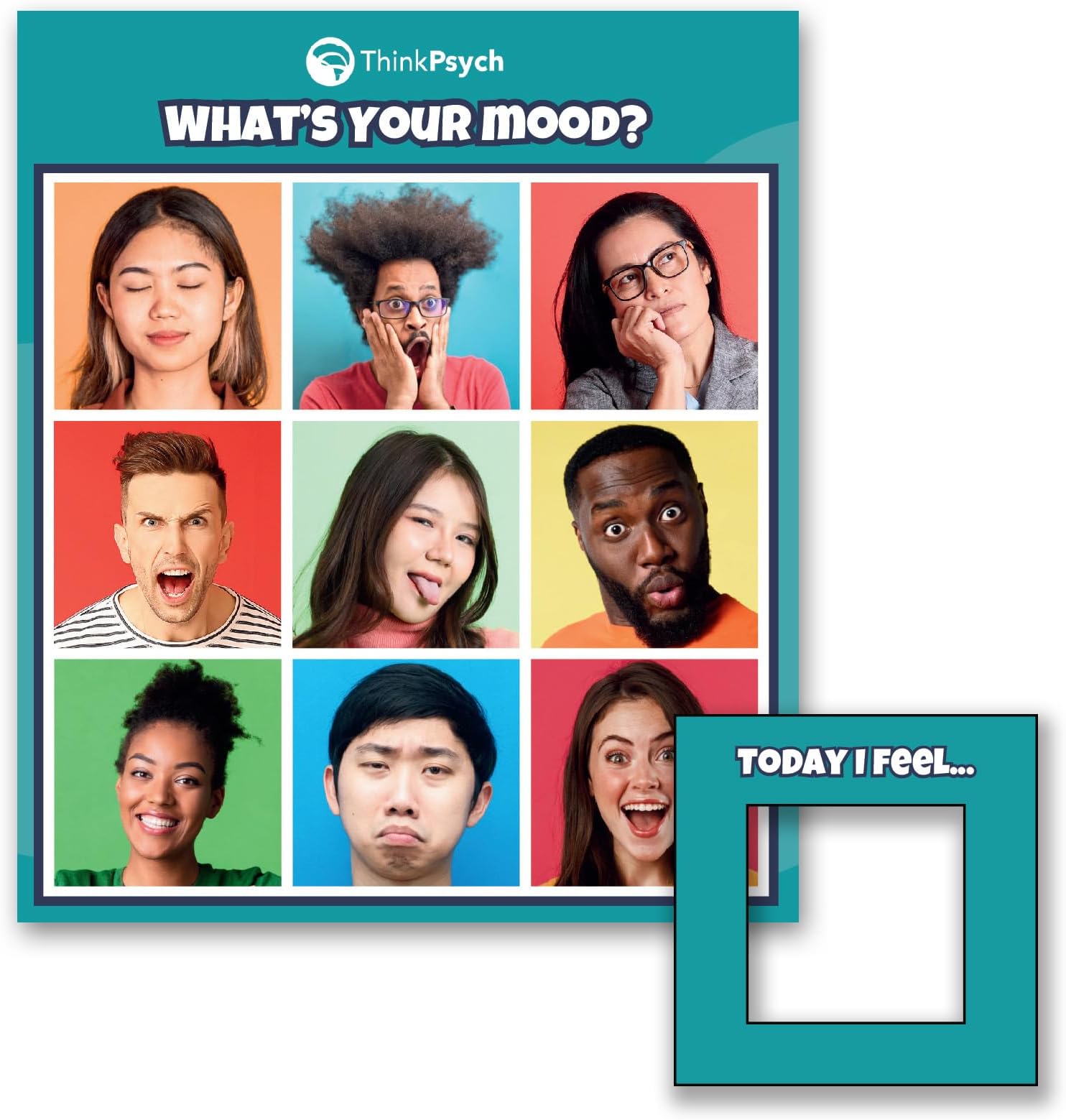 Amazon.com: Magnet Feelings Chart for Kids and Toddlers - Mood Meter ...