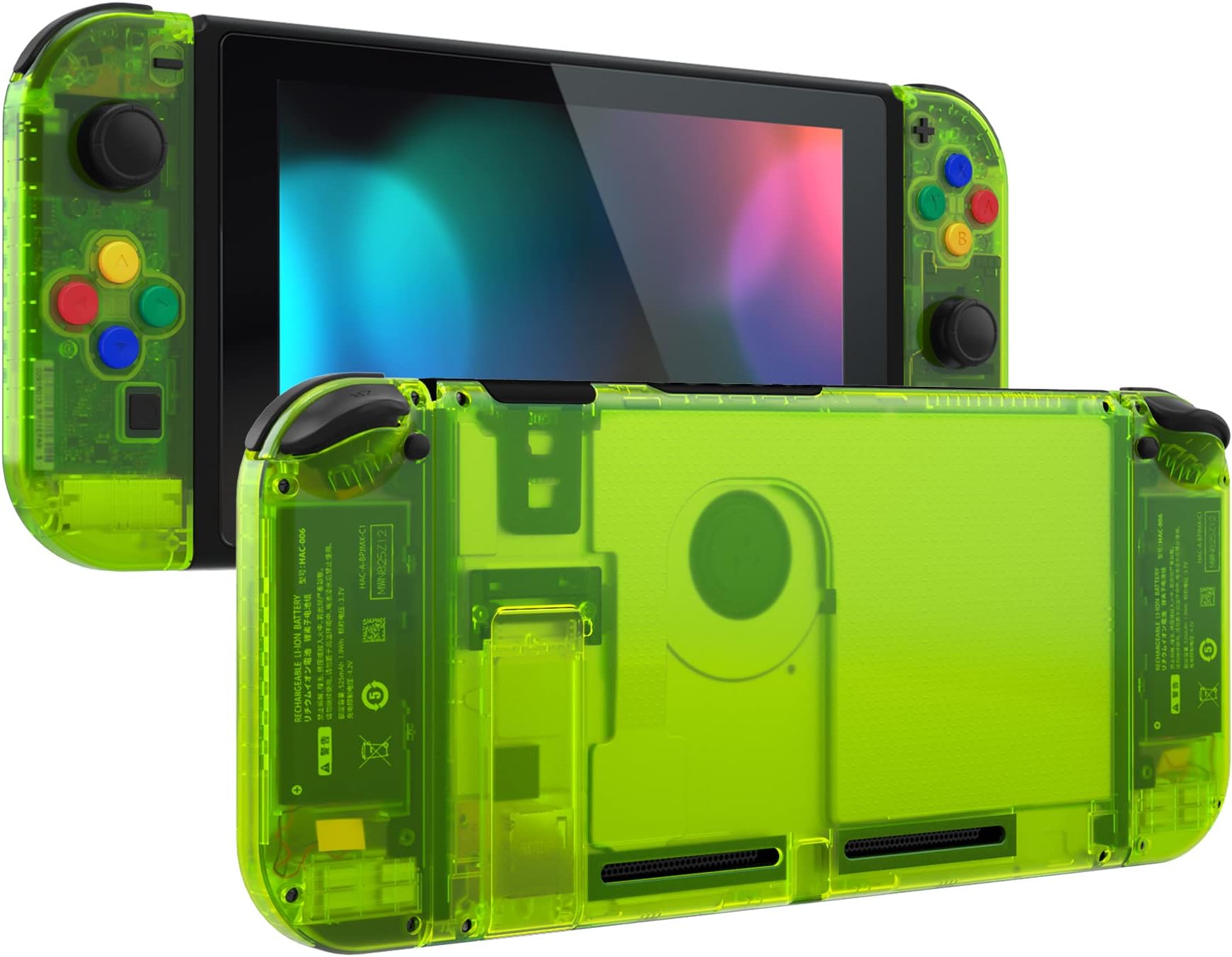 Amazon.com: eXtremeRate DIY Replacement Shell Buttons for Nintendo ...