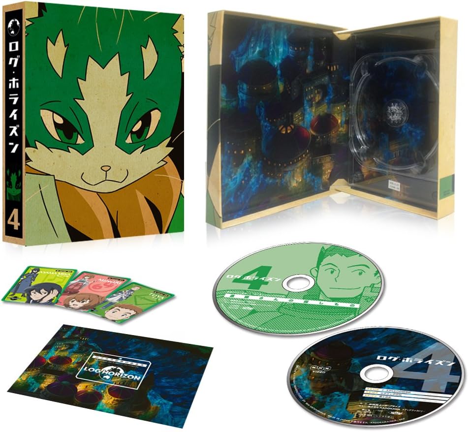 Log Horizon 4 [Blu-ray]: Amazon.co.uk: Log Horizon: DVD & Blu-ray