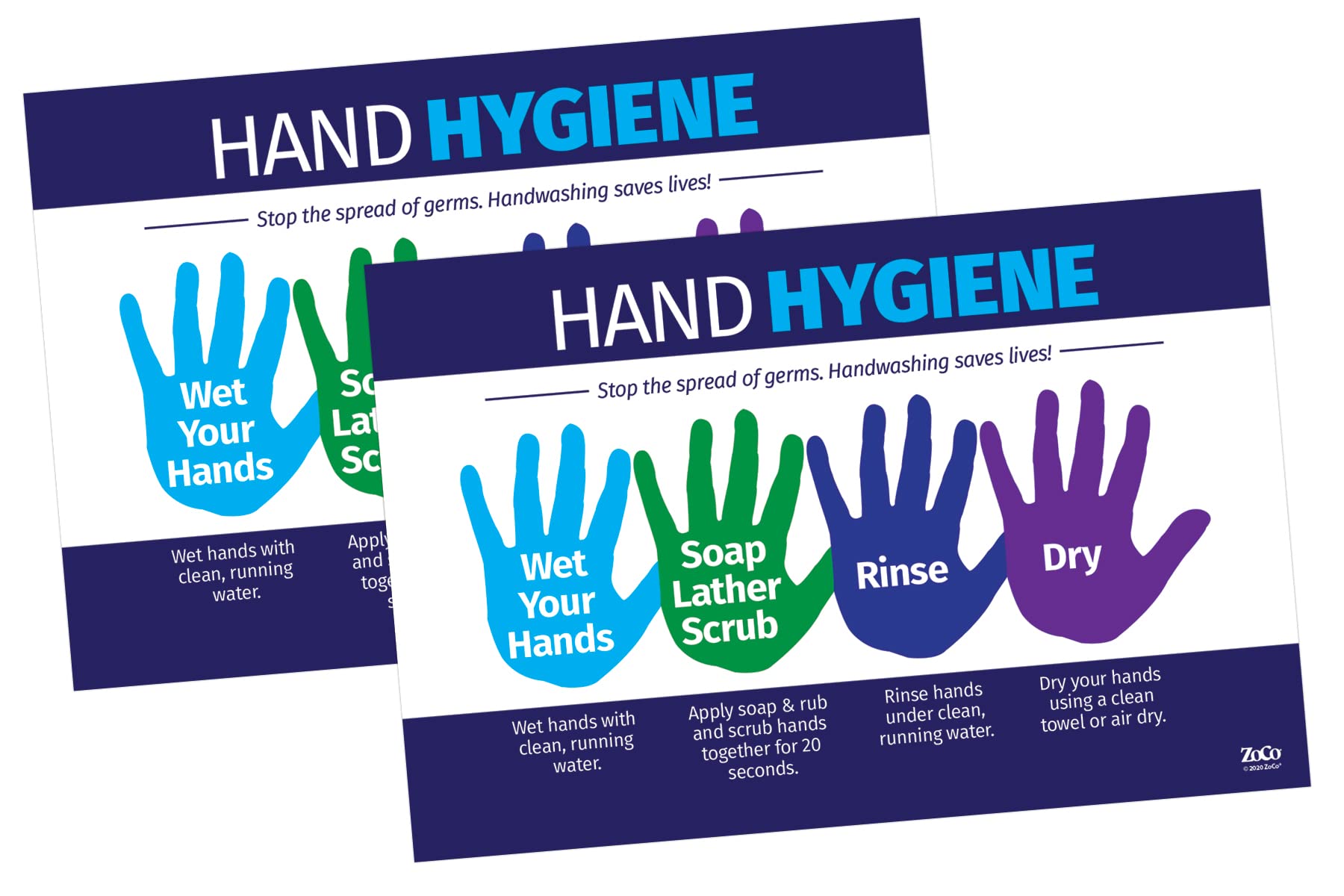 Hand Washing Posters For Kids