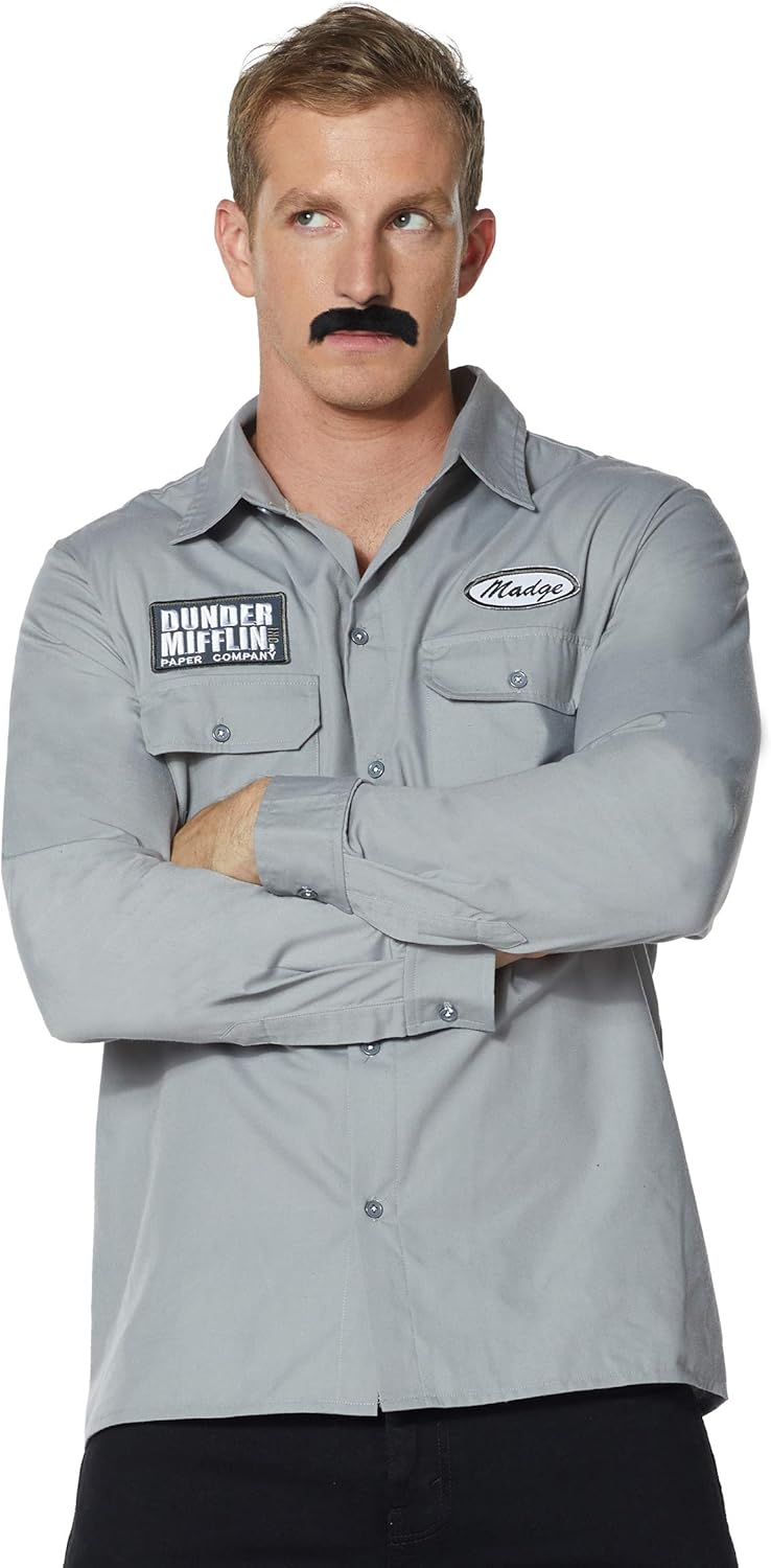 Amazon.com: Spirit Halloween Adult Dunder Mifflin Warehouse Costume ...